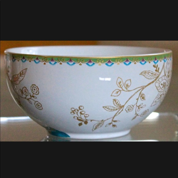 222 Fifth | Dining | 222 Fifth Peacock Garden Bowl Porcelain New ...